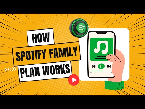 how spotify family plan works