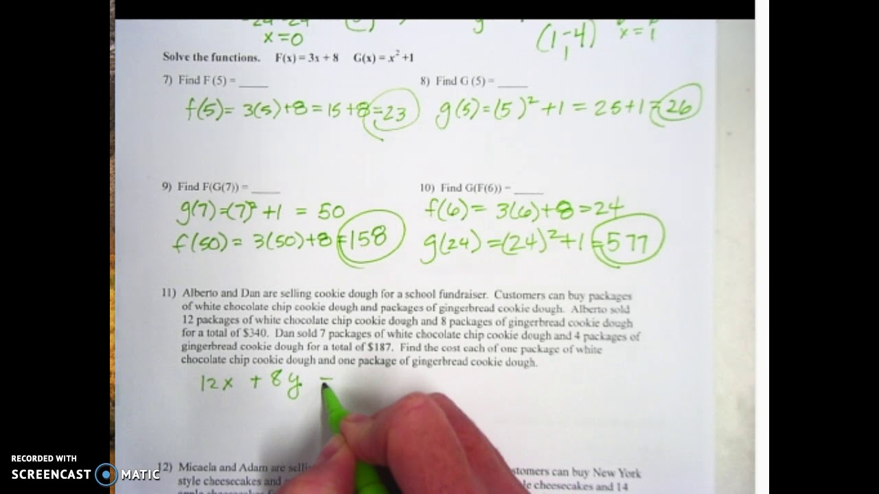 A2H Chapter 3 Practice Test (Page 2)