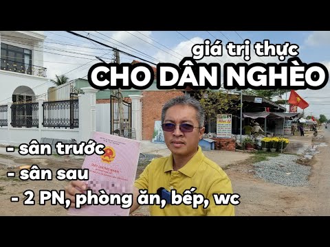 Nhà 850tr mà 2 mtiền thổ cư 100% SHR đường 10m dân đông cách Củ Chi 40km ở thị xã Hòa Thành Tây Ninh