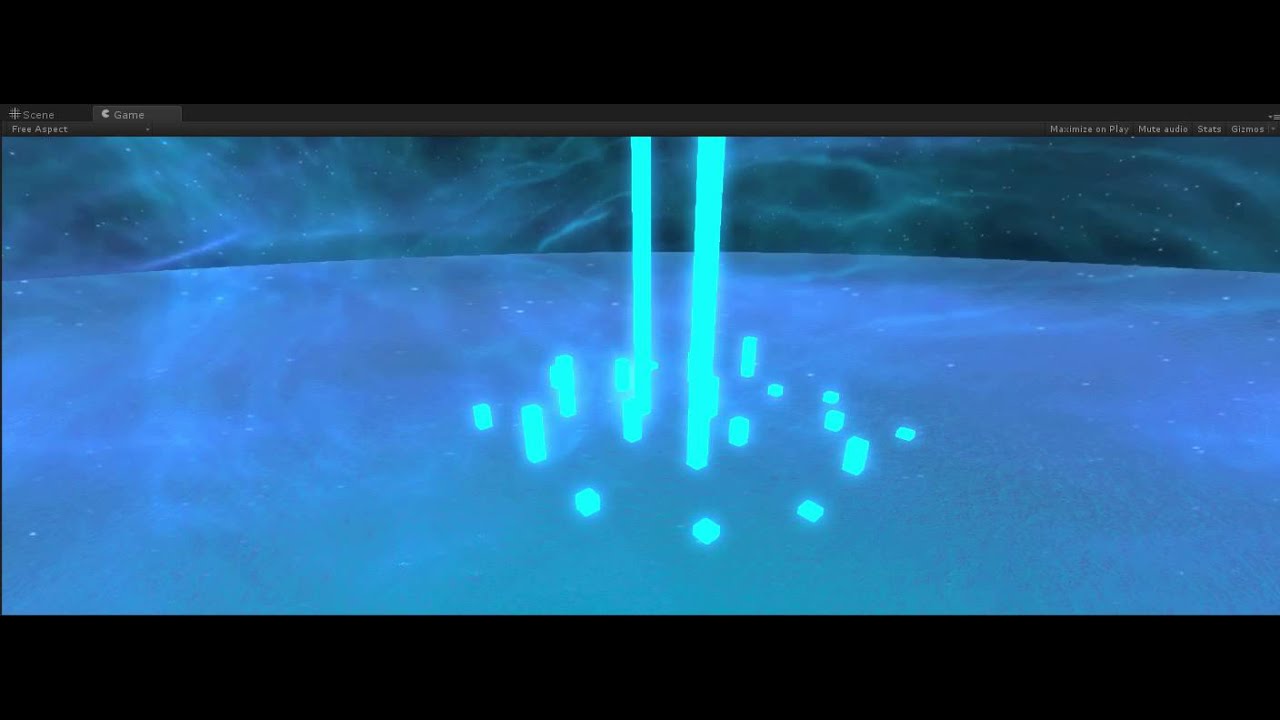 Unity 3d Music Visualizer Superhero