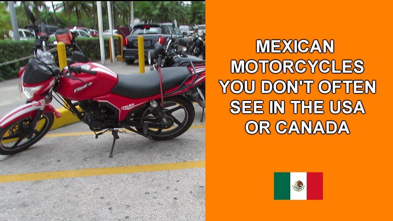 Checking Out Mexican Motorcycles & Scooters