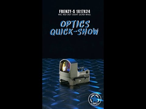 Vector Optics// Frenzy-S 1X17X24 MIC Red Dot (SCRD-M43) Complete User Control with Motion Sensor