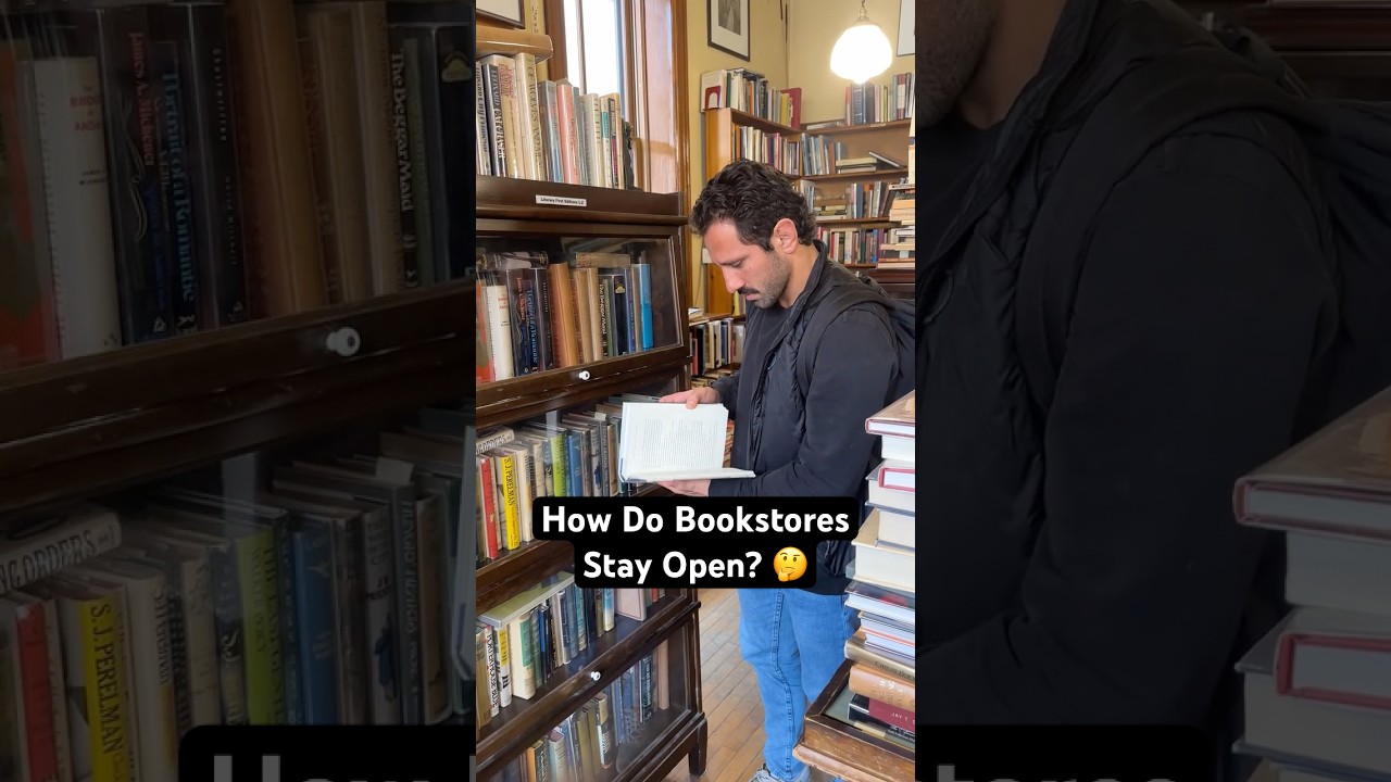 How do bookstores make money? #smallbusinessowner #bookstore