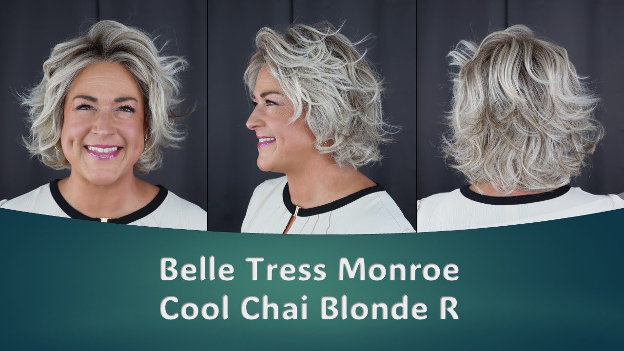 WIG UNBOXING | Assessing a wig out of the box | Belle Tress Monroe Cool Chai Blonde R
