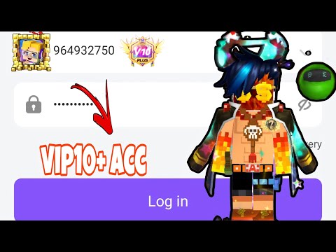 Blockman go richest acc giveaway || Vip 10+ acc giveaway || Hasu plays||