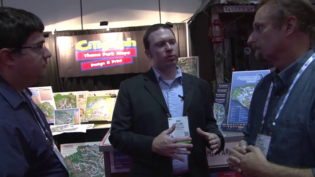 Theme Park Map Designers, Citigraph at IAAPA 2014