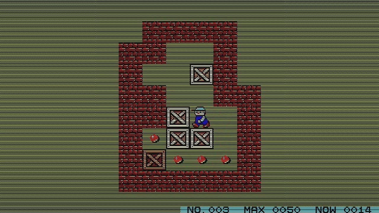 NEC PC-88 : Thinking Rabbit Sokoban Perfect