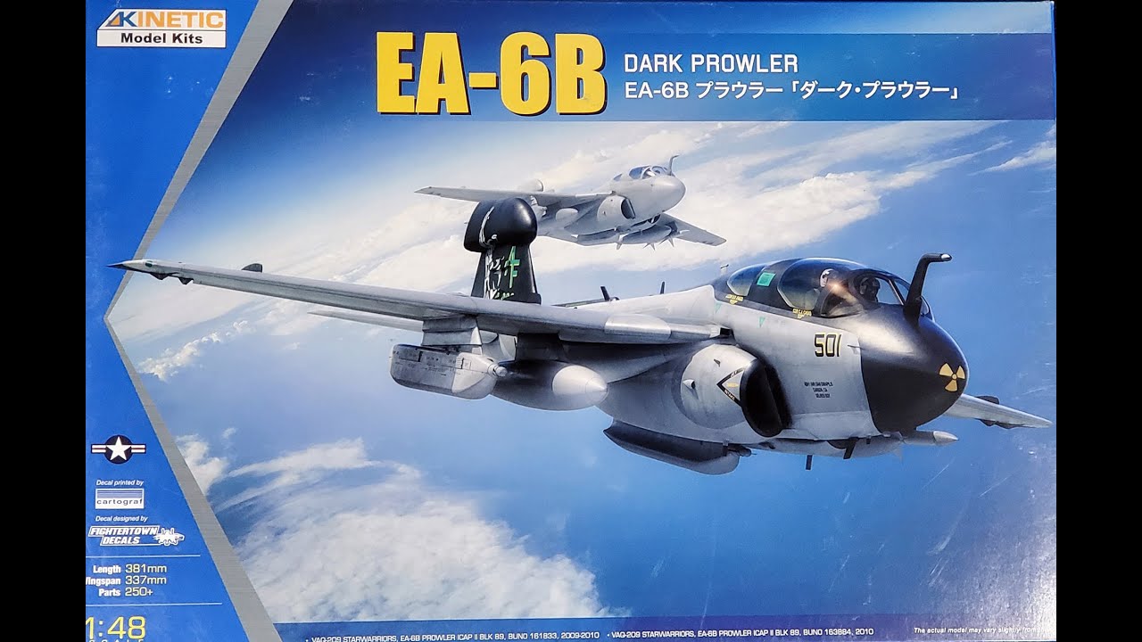 1/48 Kinetic EA-6B Prowler Review/Preview - Aircraft - Finescale ...
