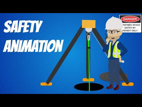 Confined Space: SAFE WORK TRAINING #workplacesafety #constructionsafety