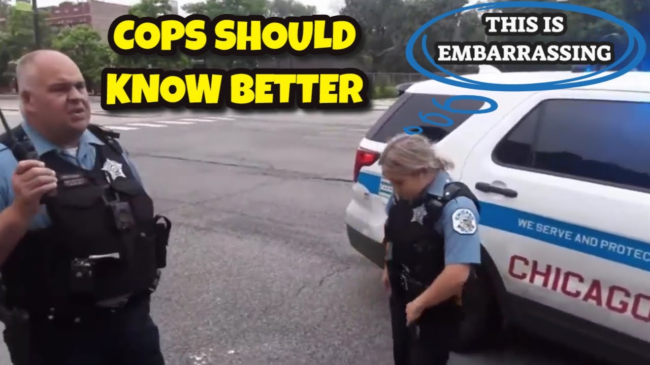 Cop Caught Breaking Law Gets Owned And Educated