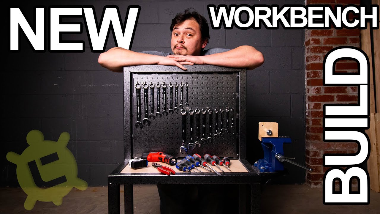 NEW Custom Workbench Build for My Son - TIG Welded and Powder Coated