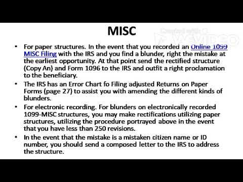 Find Errors on Form 1099-MISC and 1099-NEC – and How to Correct Them