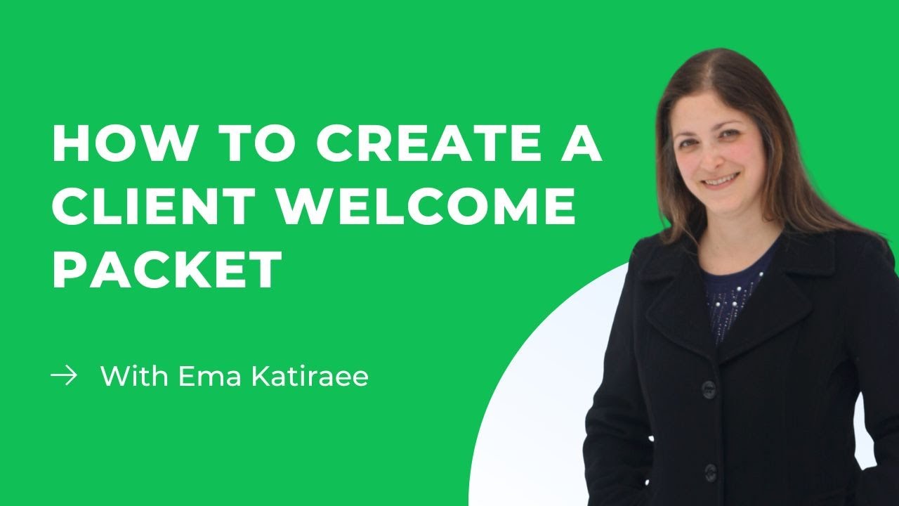 How to Make a Client Welcome Packet in Canva | Dubsado Client Welcome Packet