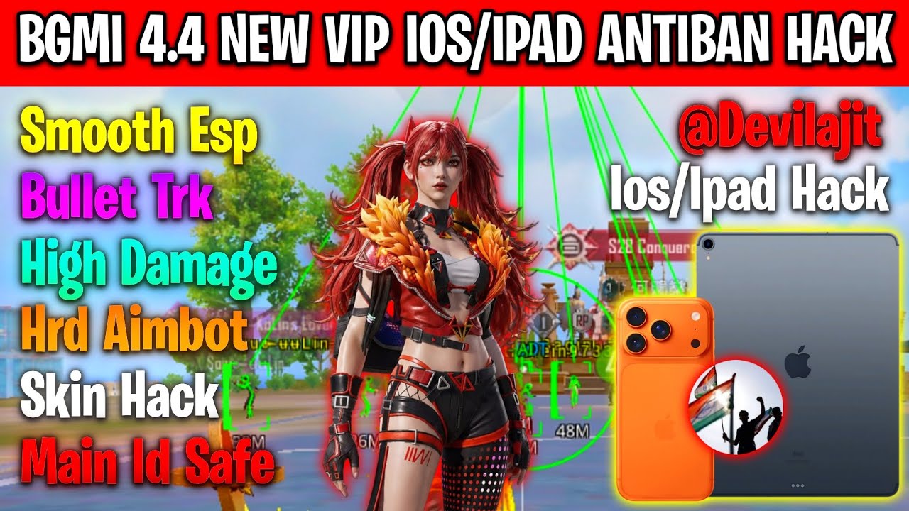 bgmi ios hack 4.3 free |how to hack bgmi ios 4.3 |skin hack bgmi ios | iPad And IPhone ios hack free