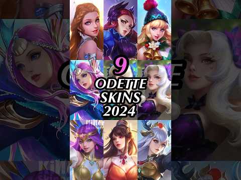 All Odette Skins 2024 #mobilelegends #odette #mlbb #skin