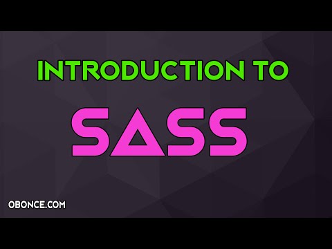Introduction to SASS and How to Install