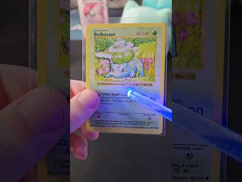 Shadowless Bulbasaur Wizards mistake #shorts #pokemon #bulbasaur