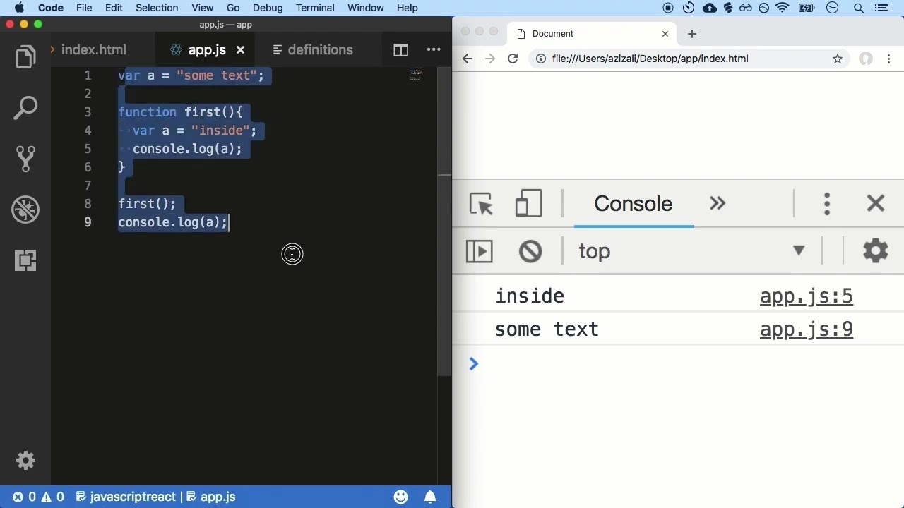 Lesson 24: Scope in JavaScript - Part 1
