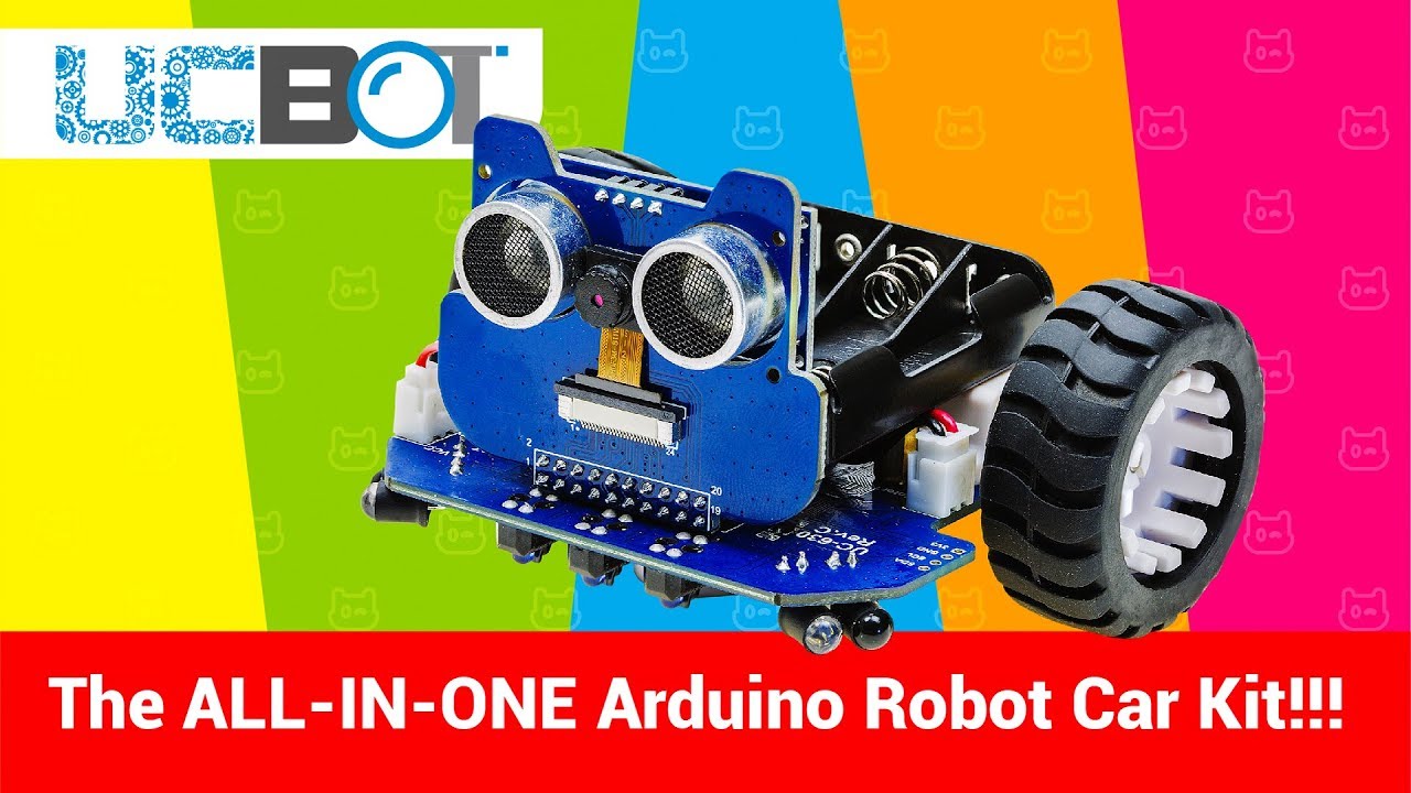 UCBOT: The All-In-One Arduino Robot Car Kit!!!