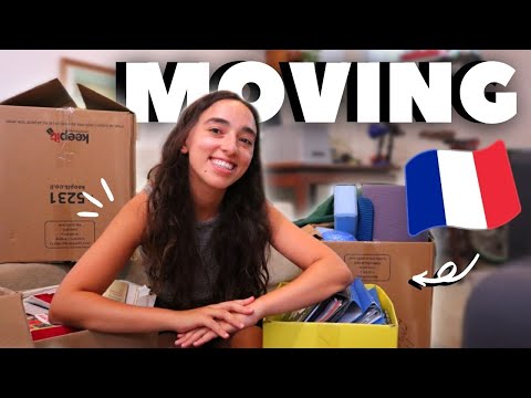 MOVING VLOG in FRENCH!! 🏡 // empty apartment tour + all the French vocab you need to know! 🇫🇷