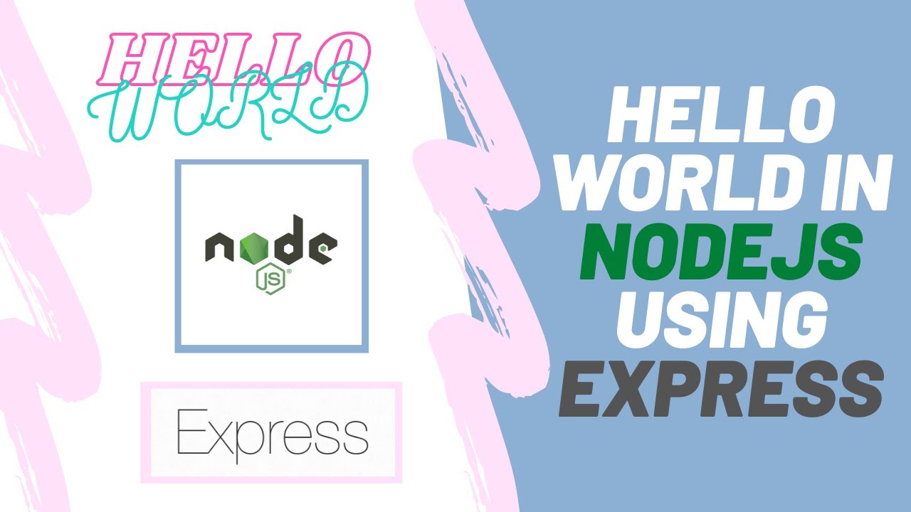 Hello World in NodeJS with Express