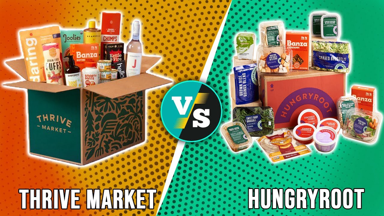Thrive Market vs Hungryroot - Which Is Better? (3 Key Differences)