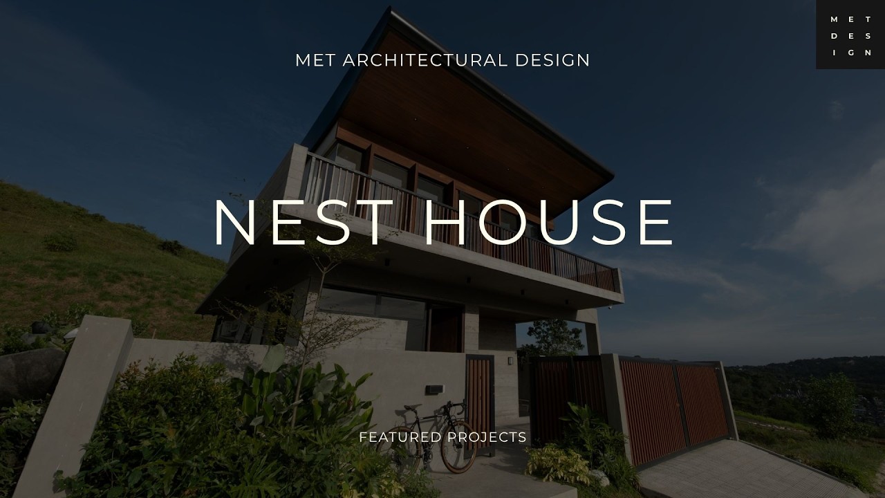 Compact Modern House with a Metro Manila Skyline View