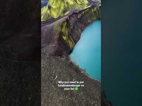 Landmannalaugar is a must see location on tour Iceland adventure