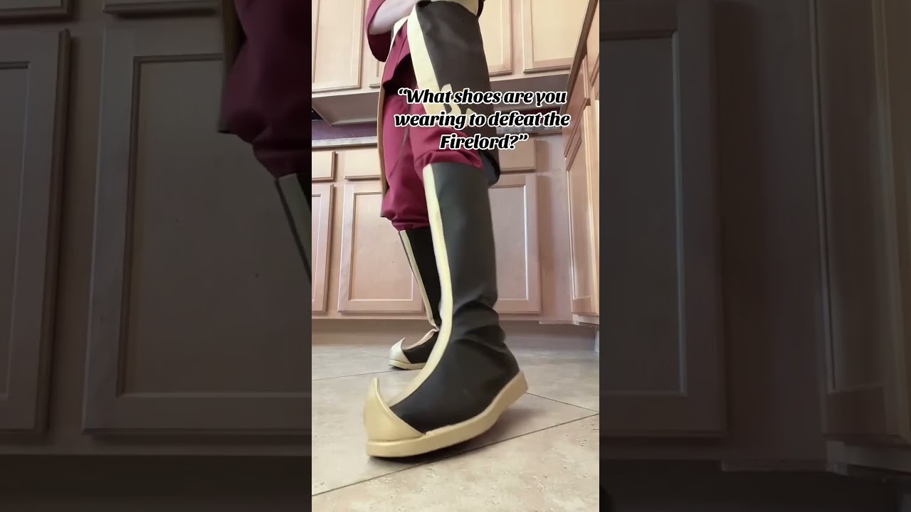 Dramatic ZUKO Boots #zuko #zukocosplay #avatartla #avatar #cosplay