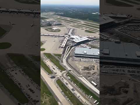 FLY PITTSBURGH aerial view of new terminal