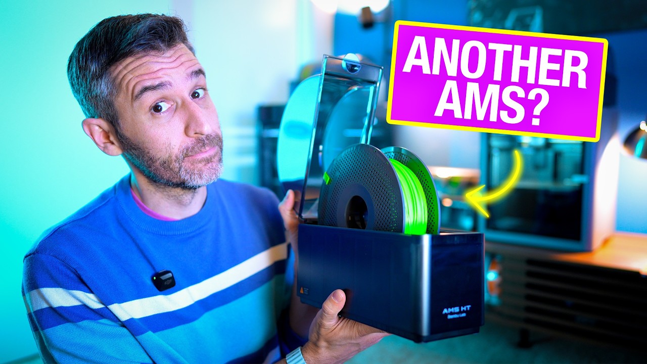 Setting Up The Bambu Lab AMS HT With My 3D Printers