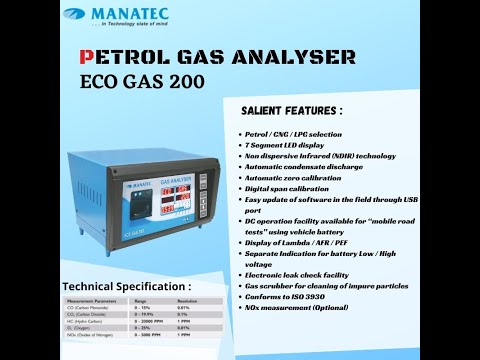 Gas Analyzer - ECO GAS 100 Petrol Gas Analyser Trader - Wholesaler ...