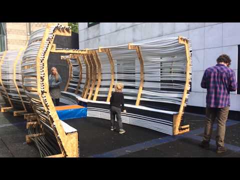 Design and build pavilion video - Studio Flex Architecture