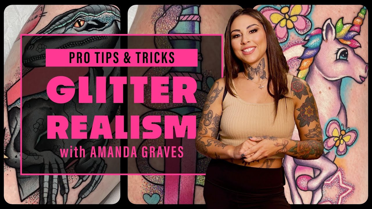Amanda Graves Reveals the SECRET to Stunning Glitter Tattoos!