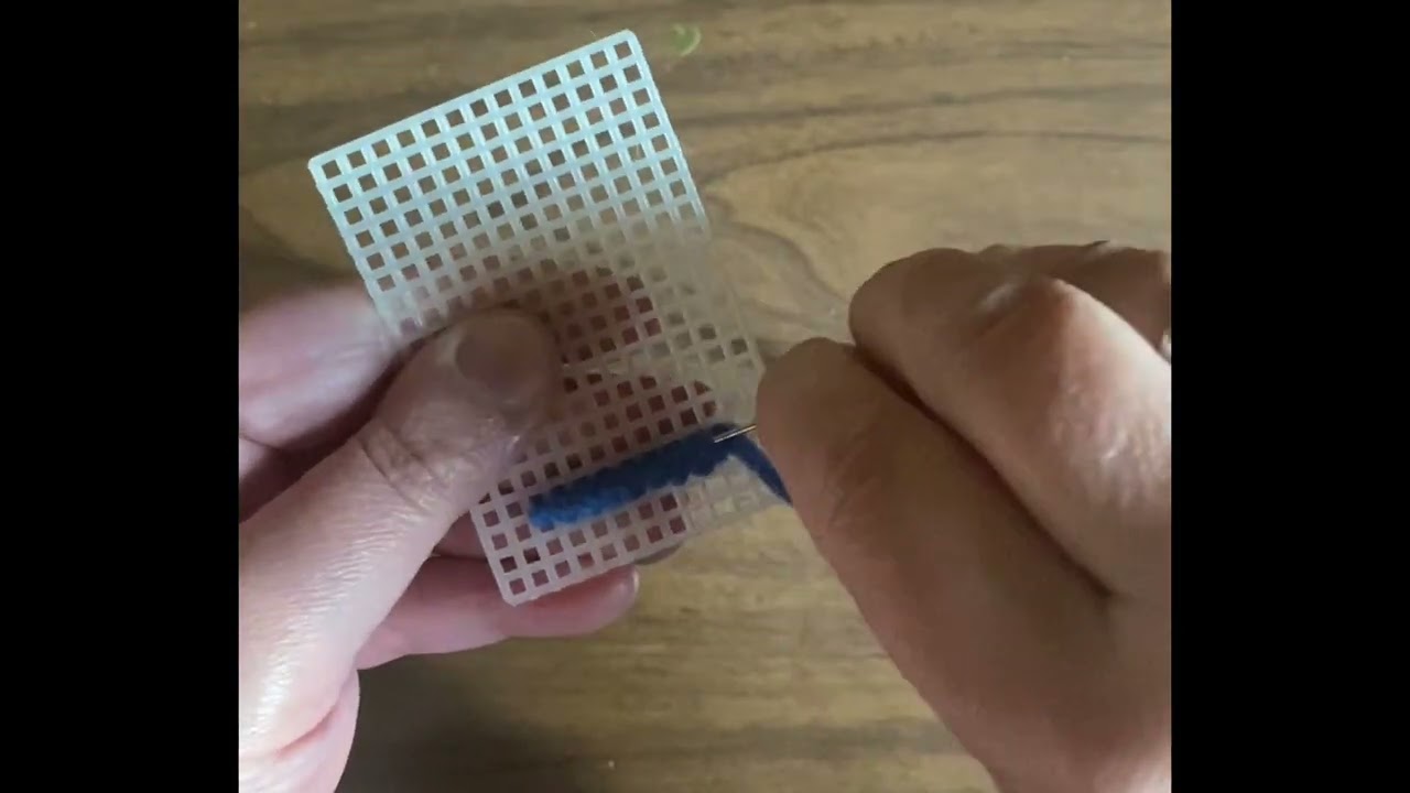 Plastic Canvas Basics: Cross Stitch Video by CottageCreatrix