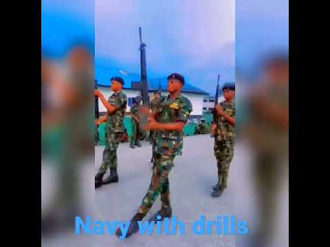 Nigerian Navy With Silent drills