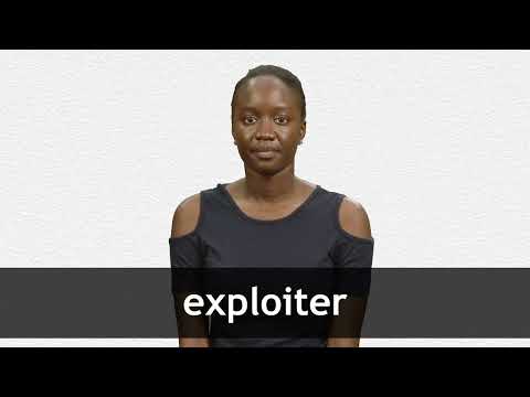 English Translation of “EXPLOITER” | Collins French-English Dictionary