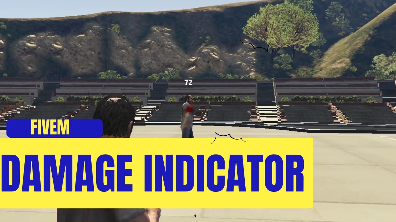 Fivem Damage Number Indicator | fivem scripts | QBCore Scripts | Standalone Scripts