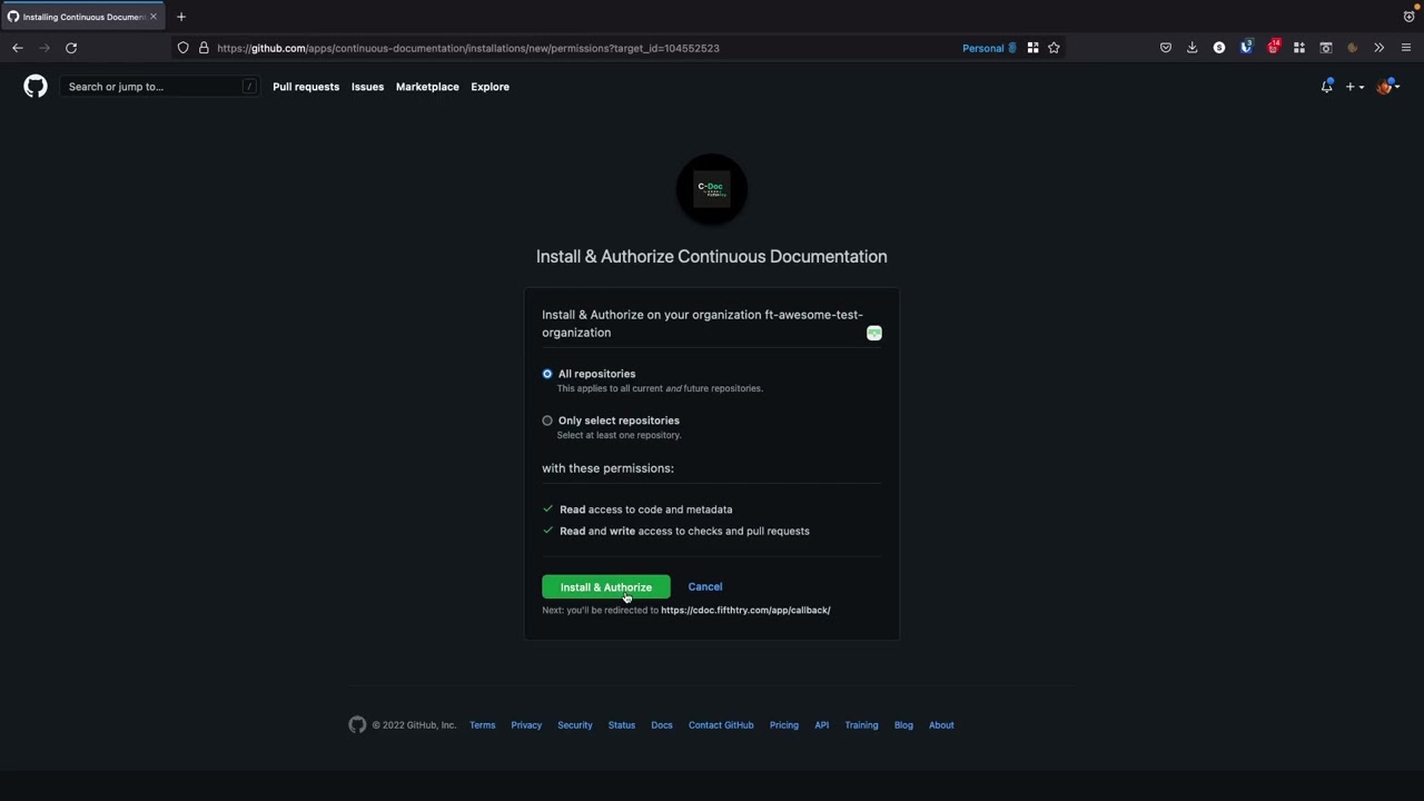 Setting Up Continuous Documentation for your Github Repo