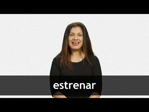 English Translation of “ESTRENAR” | Collins Spanish-English Dictionary
