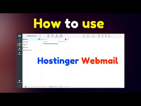 How to use Hostinger Webmail
