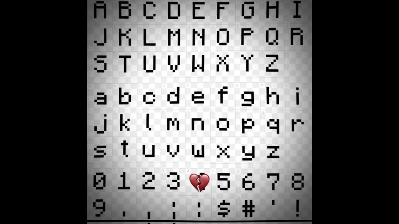 stop using the wrong minecraft font edit