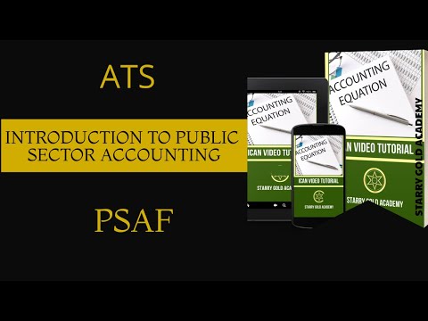 ATS INTRODUCTION TO PUBLIC SECTOR ACCOUNTING