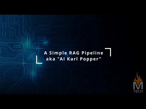 Simple Retrieval Augmented Generation (RAG) Pipeline - RAG Part 1