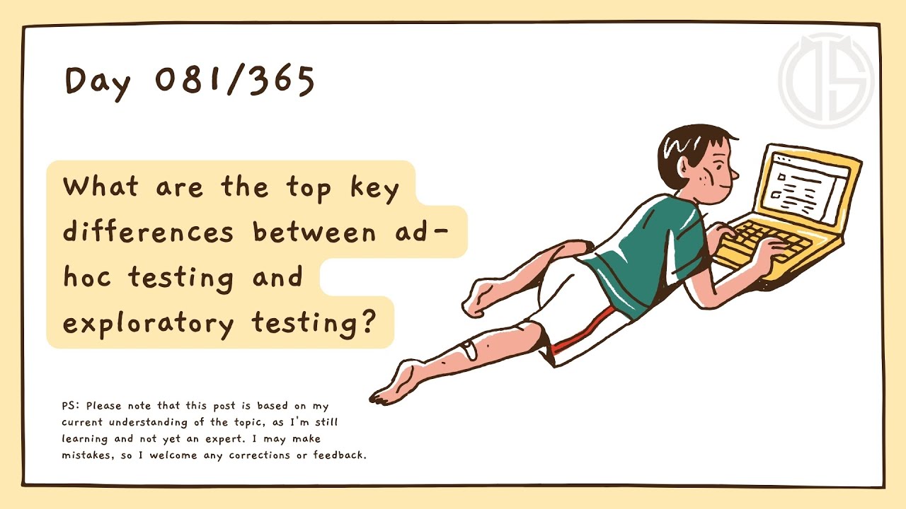 What are the top key differences between ad hoc testing and exploratory testing?