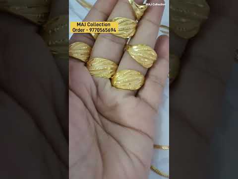 Real Gold Look Ring 2 gram 5 Gram Look #like #reels #new #gold #jewellery #shorts #ytshort #1k #MAJ
