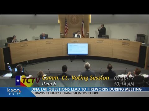 Travis County Judge and Commission spar over DNA lab