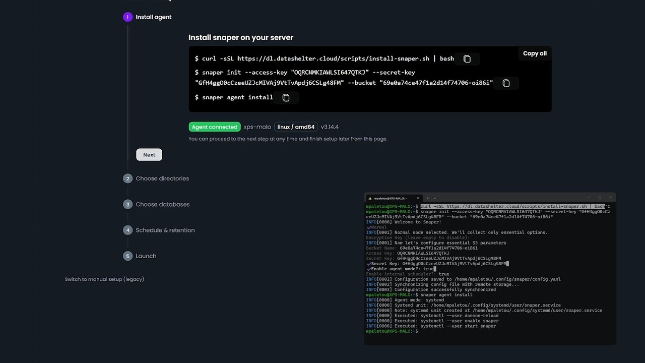 Introducing Agent Mode for Linux server backup