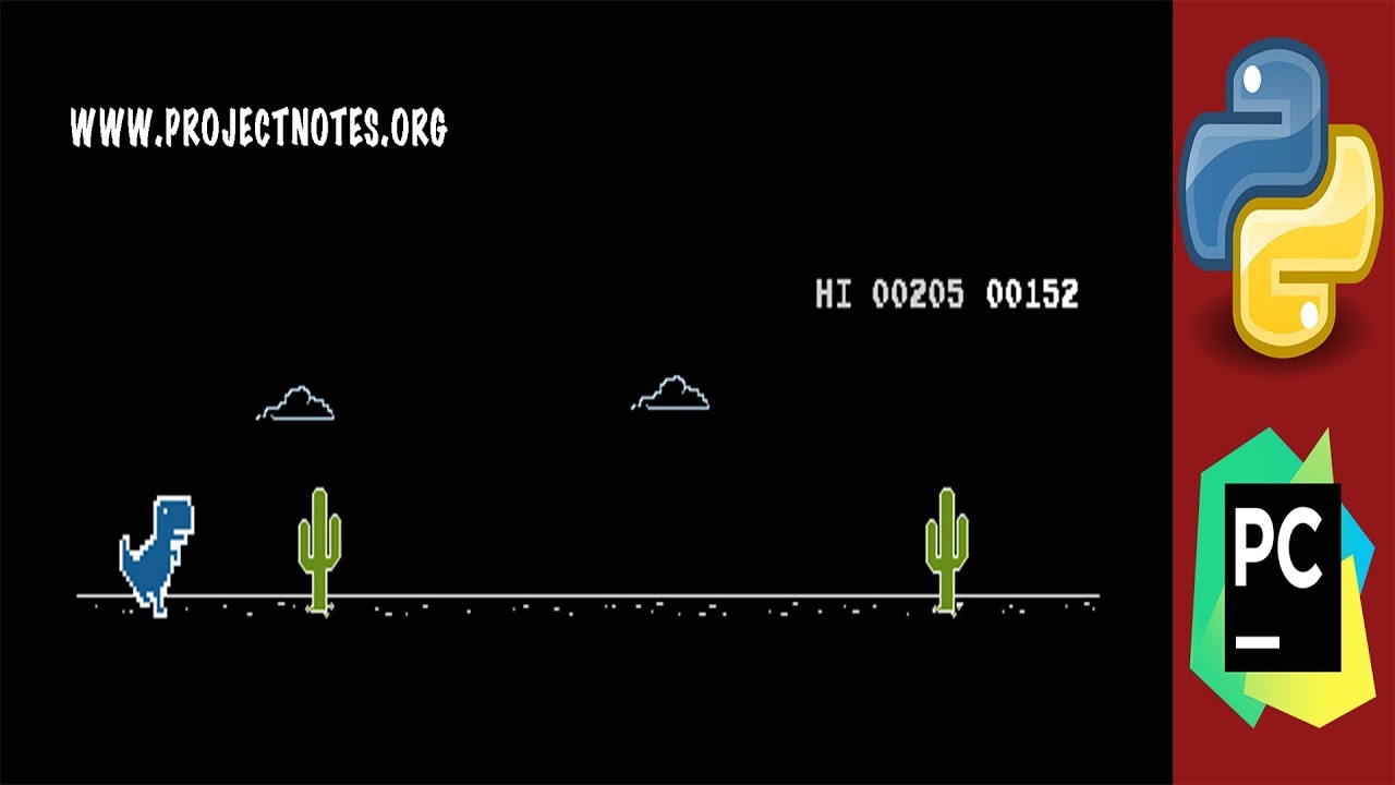 Dino Game In Python With Source Code | ProjectNotes