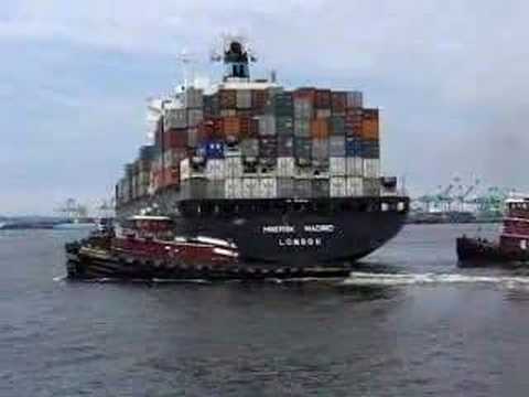 Indirect Towing Around Bergen Point